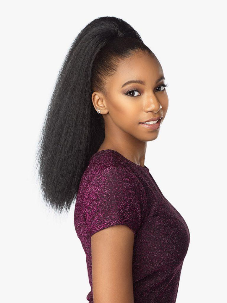 Perm Yaki Ponytail 18" – Realistic Beauty